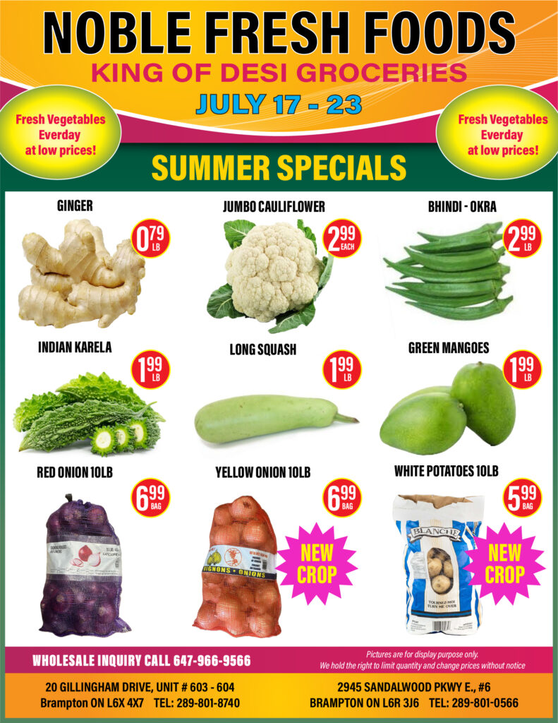 FLYER – Noble Fresh Foods